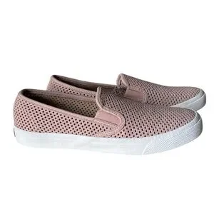 Sperry | Shoes | Womens Sperry Topsiders Pink Die Cut Slip On Sneakers ...